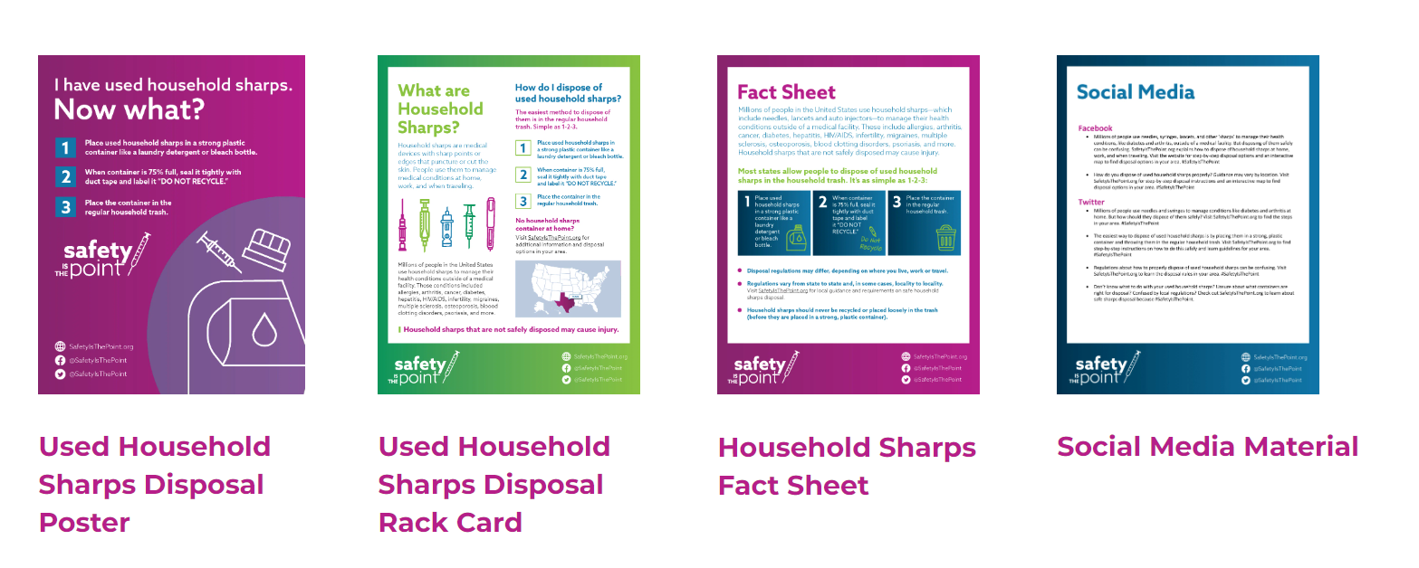 What Do I Do with These Needles? Sharps Disposal Resources - Diabetes ...