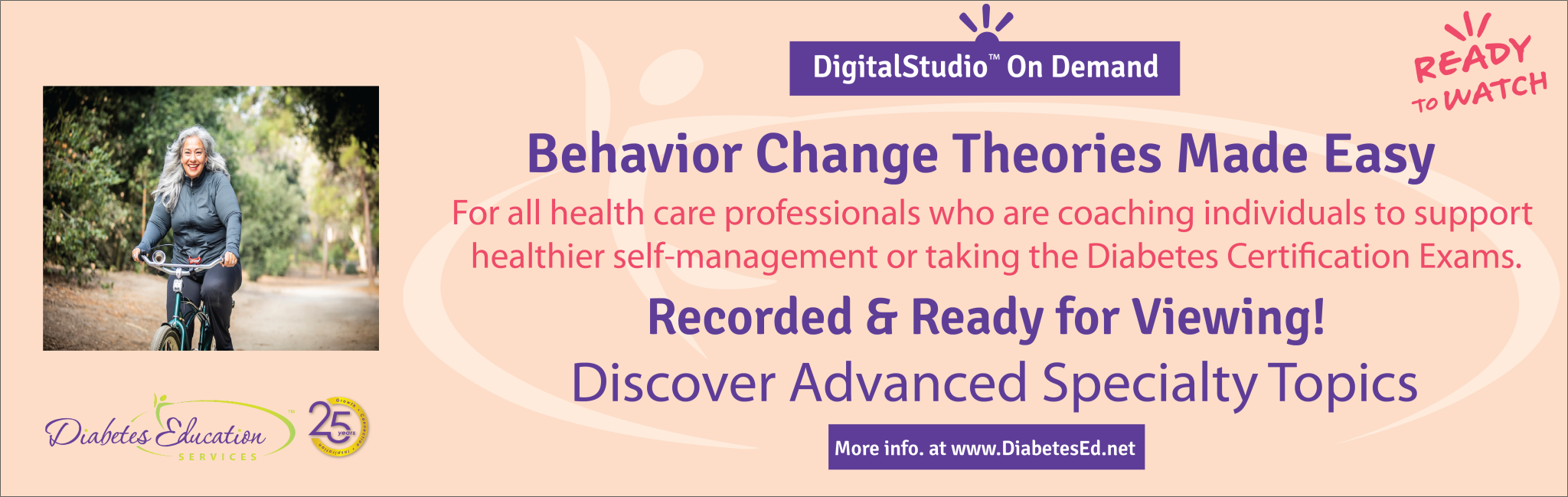 FREE Webinar | Behavior Change Theories Made Easy - Diabetes Education ...
