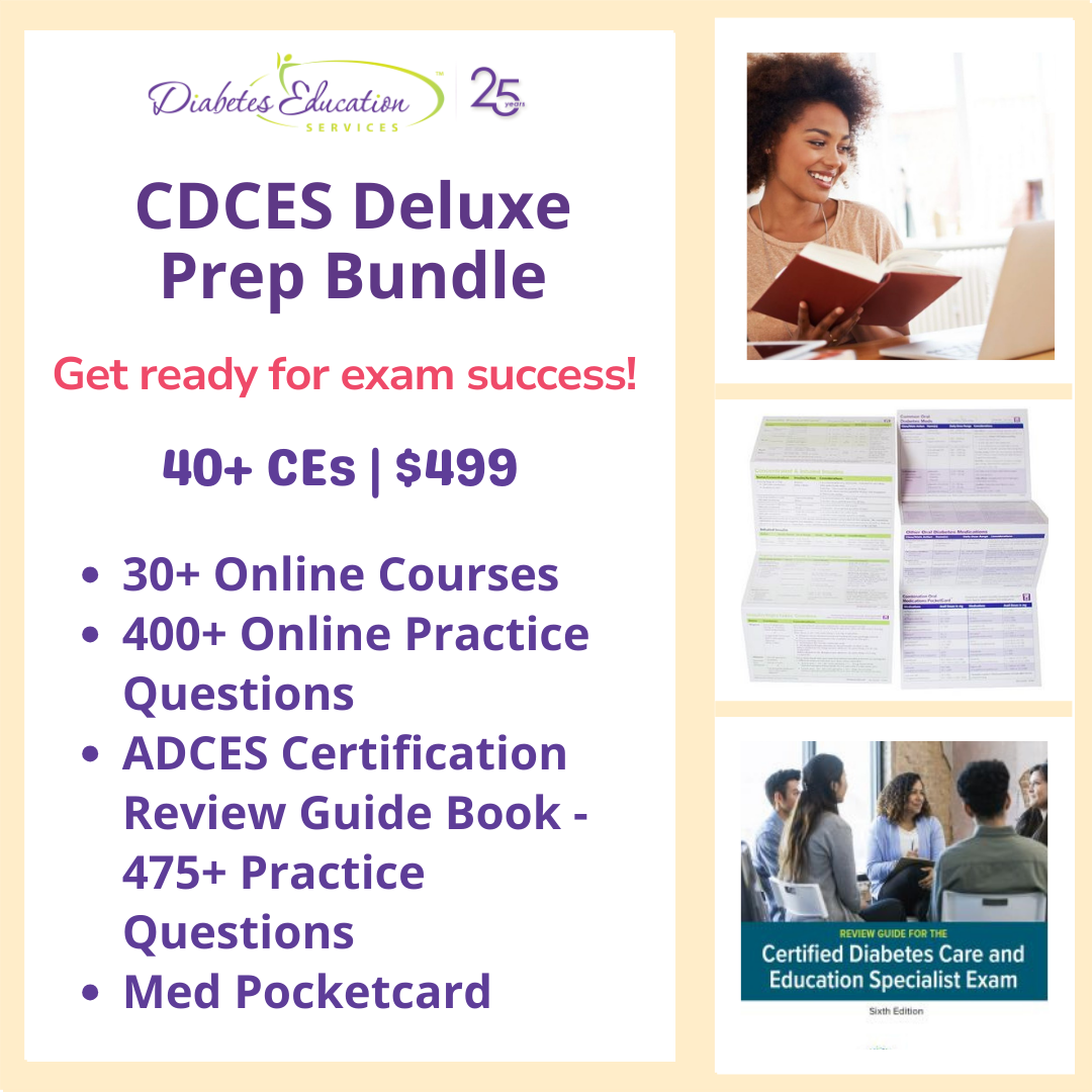 Preparing for the CDCES Exam FREE Webinar & Resource Page - Diabetes ...